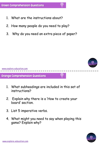 KS2 Instructions Writing Unit: 10 Outstanding Lessons | Teaching Resources