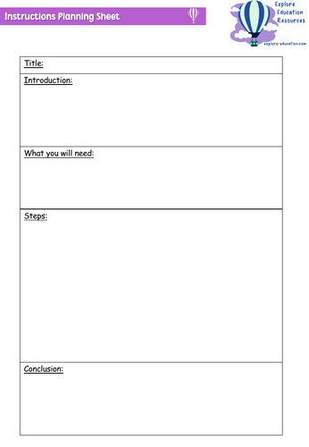 KS2 Instructions Writing Unit: 10 Outstanding Lessons | Teaching Resources