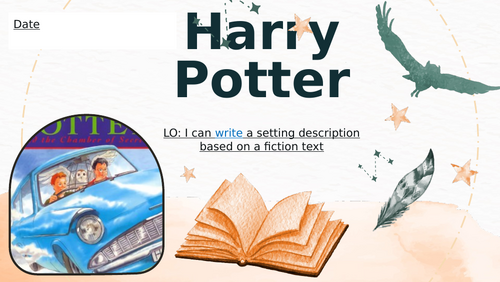 Harry Potter Writing - Setting Description | Teaching Resources