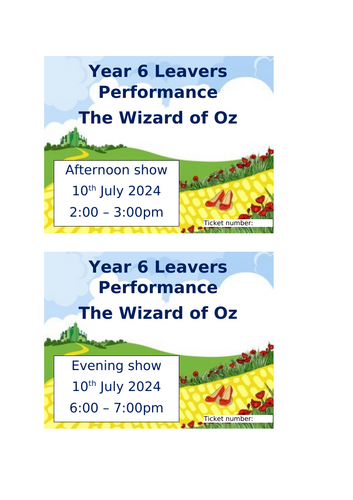 Wizard of Oz School Production Script | Teaching Resources