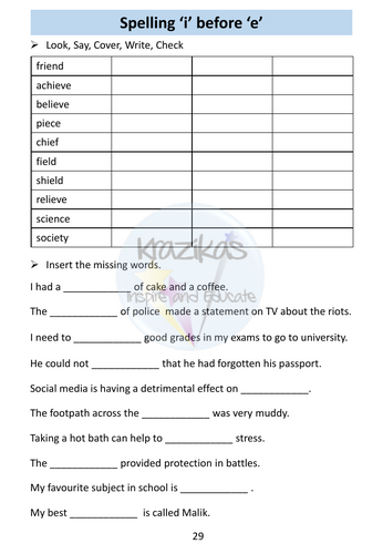 English Functional Skills - Level 1 - Spelling Workbook | Teaching ...