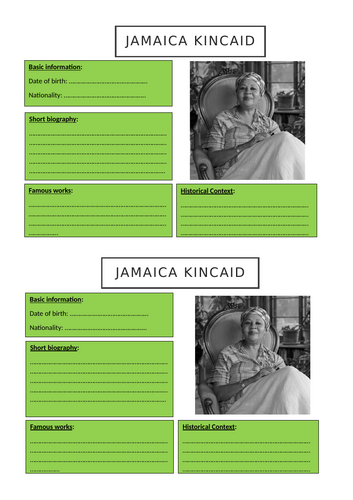 A Walk to the Jetty by Jamaica Kincaid | Teaching Resources