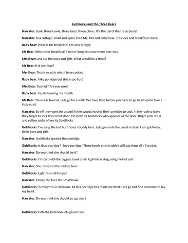 Yr 7 Drama Pantomime! | Teaching Resources