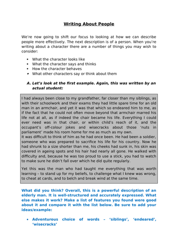 Creative writing: metal box | Teaching Resources