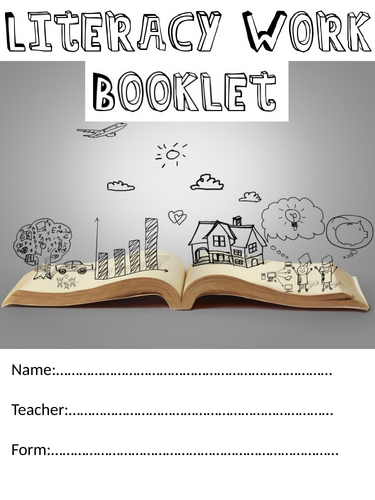 KS4 Literacy Booklet 1 AQA Style (details of contents in description ...