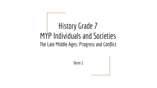 MYP Unit Overview Bundle | Teaching Resources
