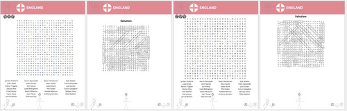 UEFA Euros 2024 Football Countries Teams Word Search Puzzles | Teaching ...