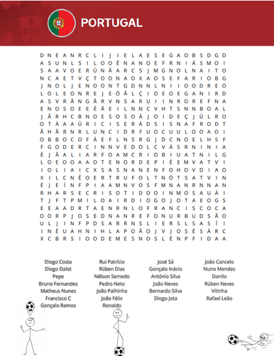 UEFA Euros 2024 Football Countries Teams Word Search Puzzles | Teaching ...