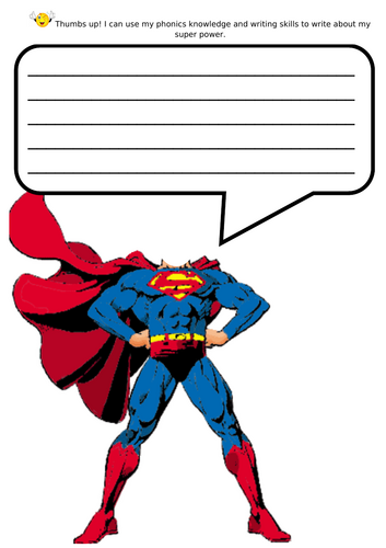 Superhero Creative Writing | Teaching Resources