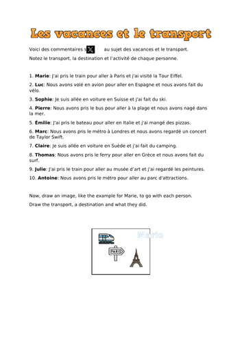 French holiday bundle | Teaching Resources