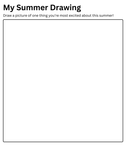 what i want to do this summer worksheet - printable summer bucket list ...