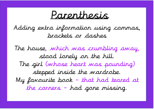 Key Stage 2 SPAG posters | Teaching Resources