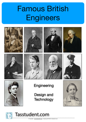 Famous British Engineers Research Activity - Set 2 | Teaching Resources