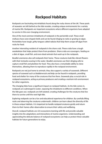 Year 5 Comprehension Tasks | Teaching Resources