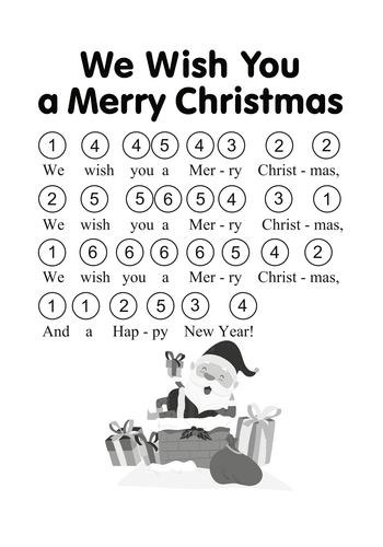 5 Fun and Easy Christmas Songs for Kalimba | Teaching Resources