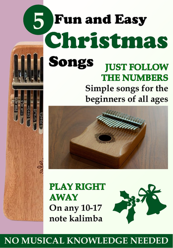 5 Fun and Easy Christmas Songs for Kalimba | Teaching Resources