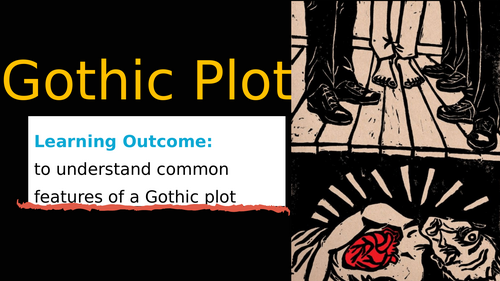 Gothic Fiction - Plot | Teaching Resources