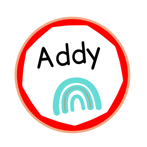 Printable Colorful Rainbow Student Name Labels, Rainbow Classroom ...