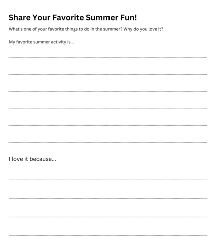 What should my teacher do this summer - what will my teacher do this ...