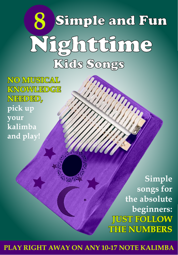 8 Simple and Fun Nighttime Kids Songs for Kalimba | Teaching Resources