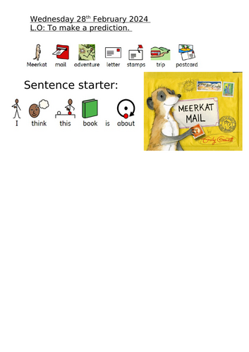 A prediction of the Meerkat mail | Teaching Resources