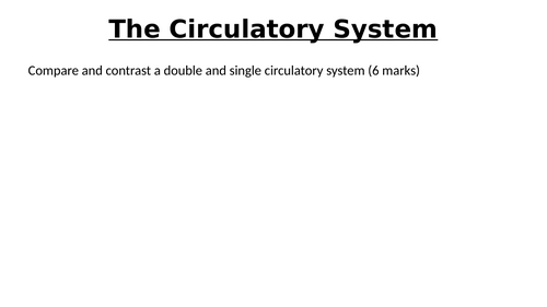 A Level Aqa Biology Heart Structure Teaching Resources
