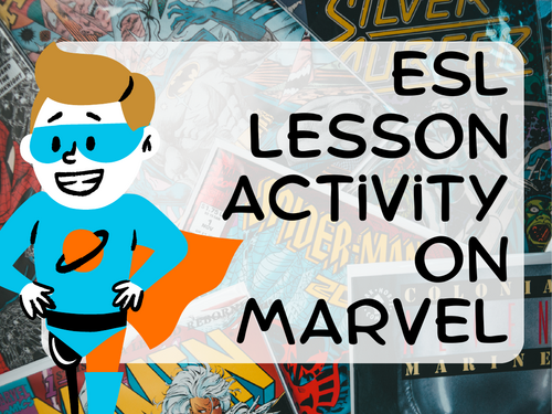 ESL Lesson on Marvel and Superheroes - Picture Description + Listening ...