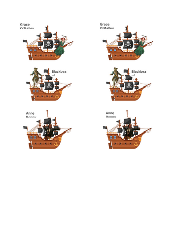 Pirates & Oceans | Teaching Resources