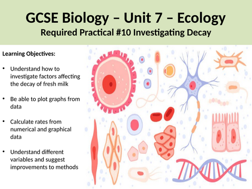 GCSE Biology Required Practical 10 | Teaching Resources