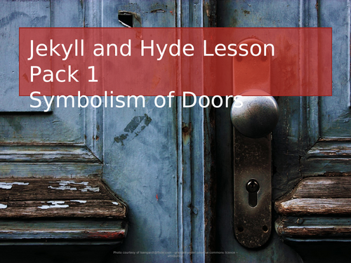 Dr Jekyll and Mr Hyde ks3 lesson 1 | Teaching Resources