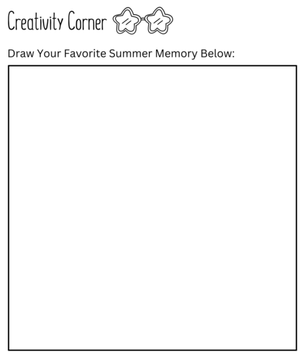 Printable What Did You Do This Summer Worksheet - What I Did Over ...