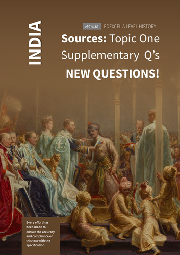 A Level History: India Revision Guide: The Road to Independence (Paper ...