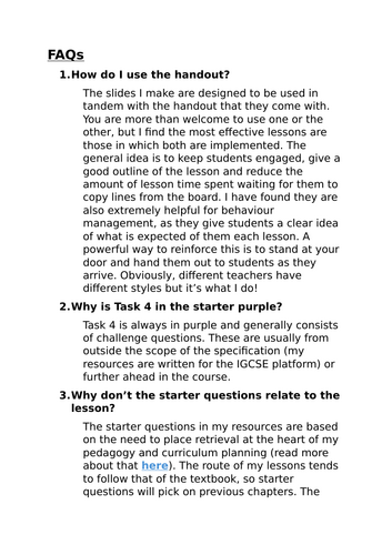 Moles Lesson - Alchemist Emporium | Teaching Resources