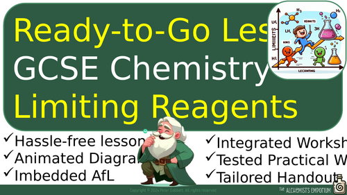 Limiting Reagents Lesson - Alchemist Emporium | Teaching Resources