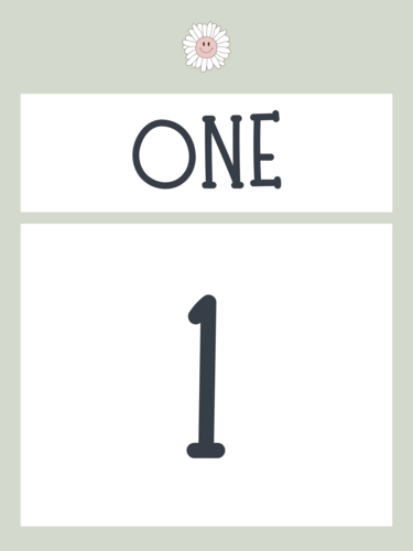 Pastel Numbers to 10 Display Posters | Teaching Resources