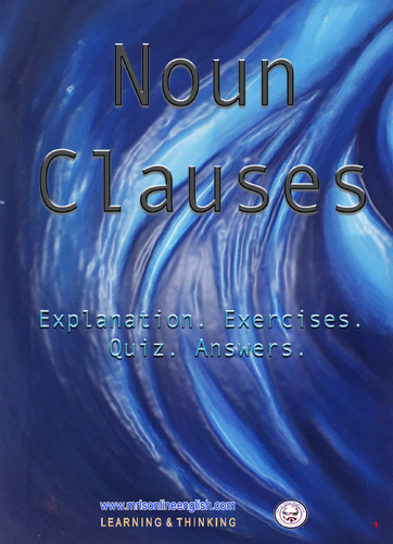 Noun Clauses (PDF) | Teaching Resources