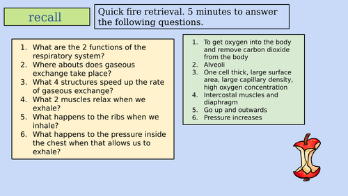AQA GCSE PE Cardio-respiratory system FULL CHAPTER | Teaching Resources