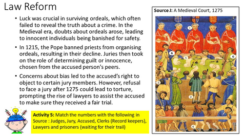 Medieval Law & Order | Teaching Resources