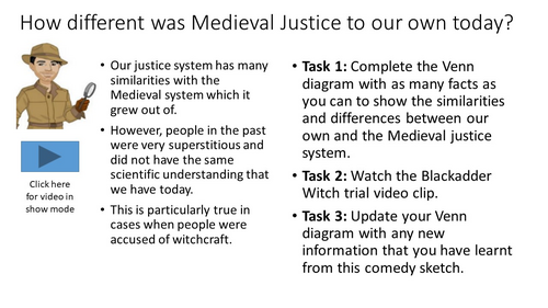 Medieval Law & Order | Teaching Resources
