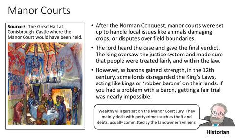 Crime and Punishment in Medieval England | Teaching Resources