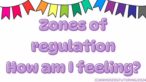 Zones of regulation. How am I feeling? What can I do to help myself ...