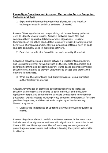 BTEC LEVEL 2 TECHNICALS - UNIT 3: SECURITY PROTECTION AND RISK MANAGEMENT - Learning Aim: B ...