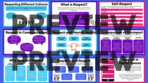 Respect Assembly KS3/KS4 + Form Time Activities | Teaching Resources Respect Assembly KS3/KS4 + Form Time Activities | Teaching Resources