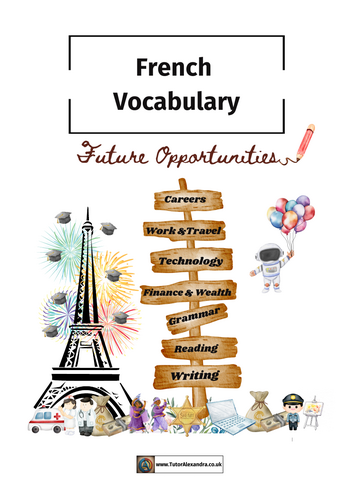 FRENCH New GCSE Vocab Workbook: Work and Jobs | Teaching Resources