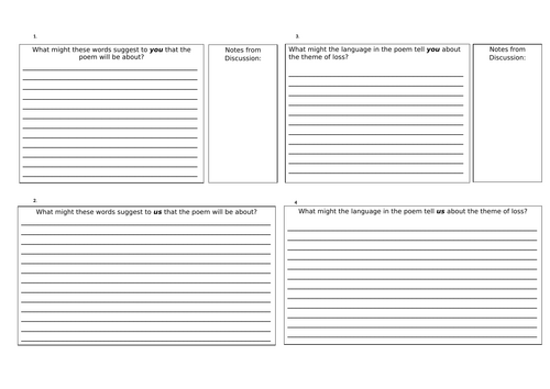 Unseen Poetry Bundle | Teaching Resources