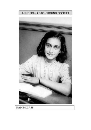 Anne Frank Diary | Teaching Resources