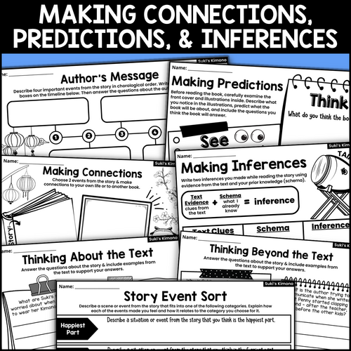 Suki's Kimono Interactive Read-Aloud Activities and Book Companion ...