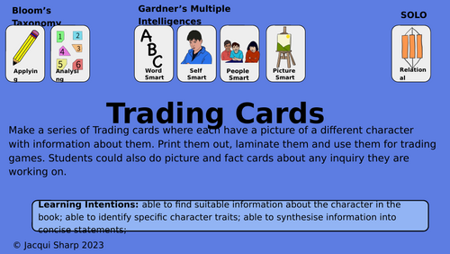 Trading Cards | Teaching Resources