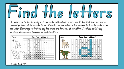 Find the letters | Teaching Resources