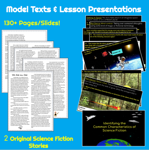 Science Fiction Genre Study Unit | Teaching Resources